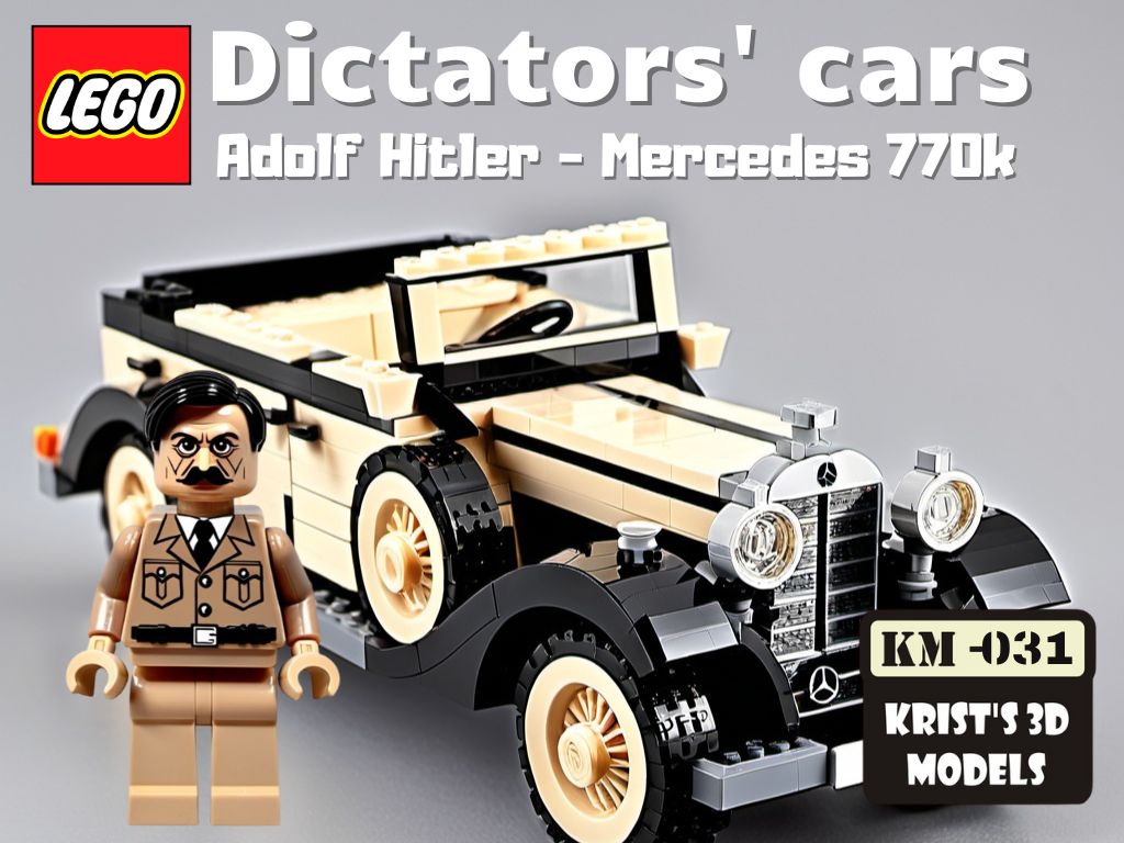 LEGO Adolf Hitler - Mercedes 770k by Mgr. Pavel Krist | Download free ...