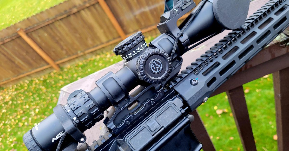 Primary Arms GLx 2.5-10 Shockcord Scope Caps and Killflash by ...