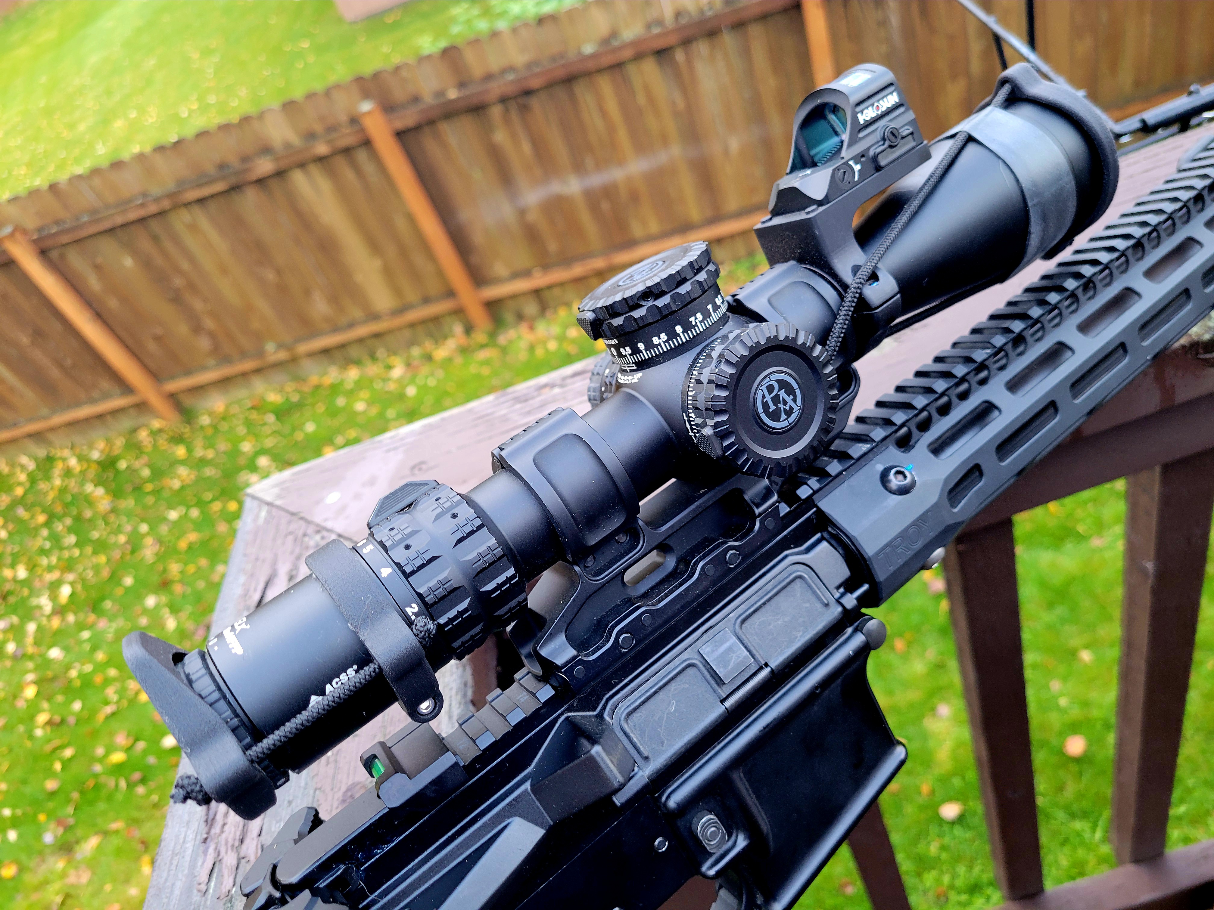 Primary Arms GLx 2.5-10 Shockcord Scope Caps and Killflash by ...