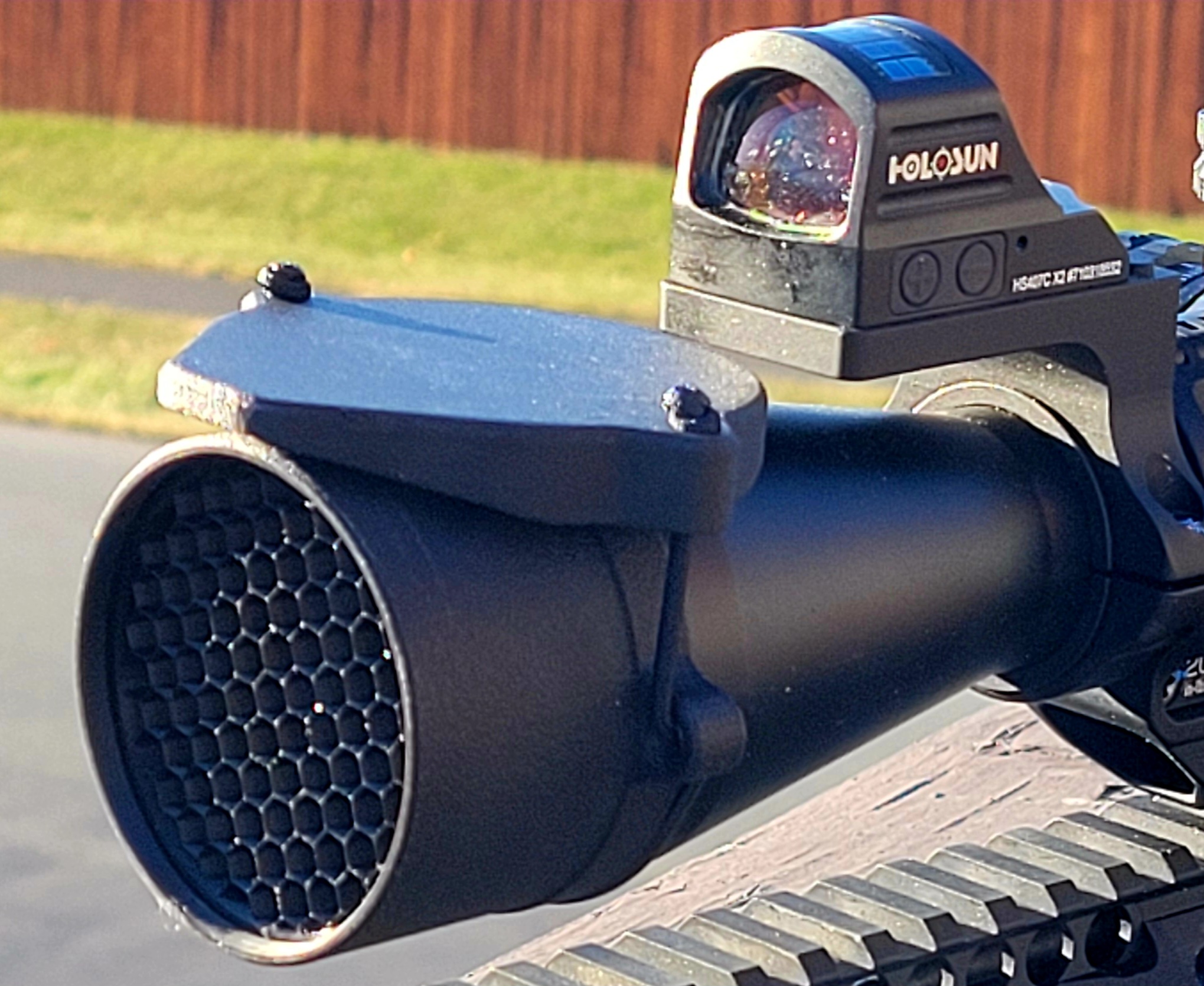 Primary Arms GLx 2.5-10 Shockcord Scope Caps and Killflash par ...