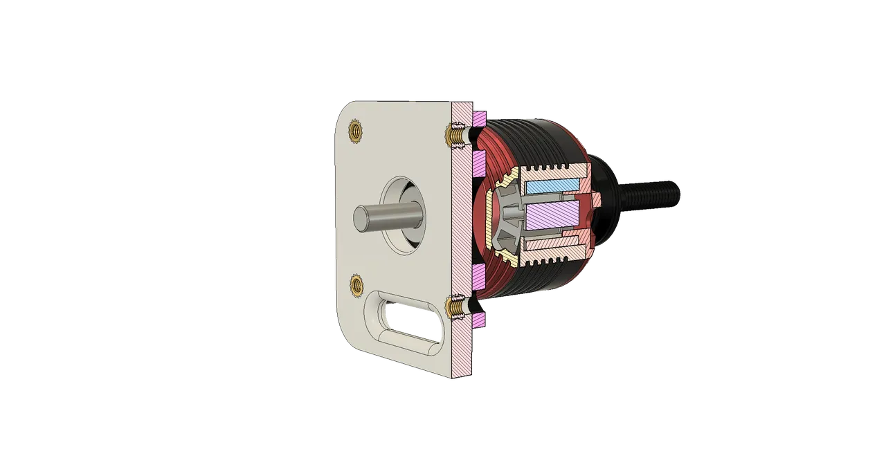 MFD Mini Crosswind Motor Mounts by Mr V | Download free STL model ...