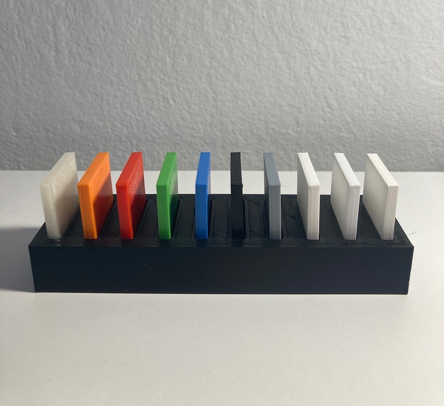 Filament color swatch palette by 3Dcreation | Download free STL model ...