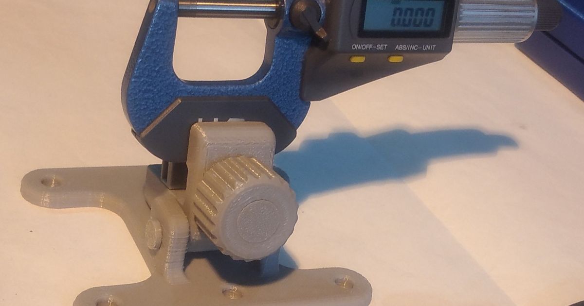 Micrometer rack by Андрей Перегудов | Download free STL model ...