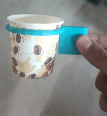 Carboard Cup Handle by fessui | Download free STL model | Printables.com