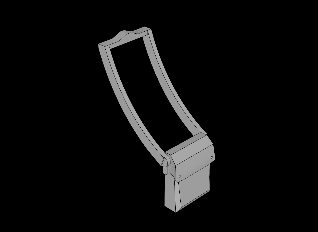 Lego Compatible (61976.dat) Minifig Satchel by thall72 | Download free ...
