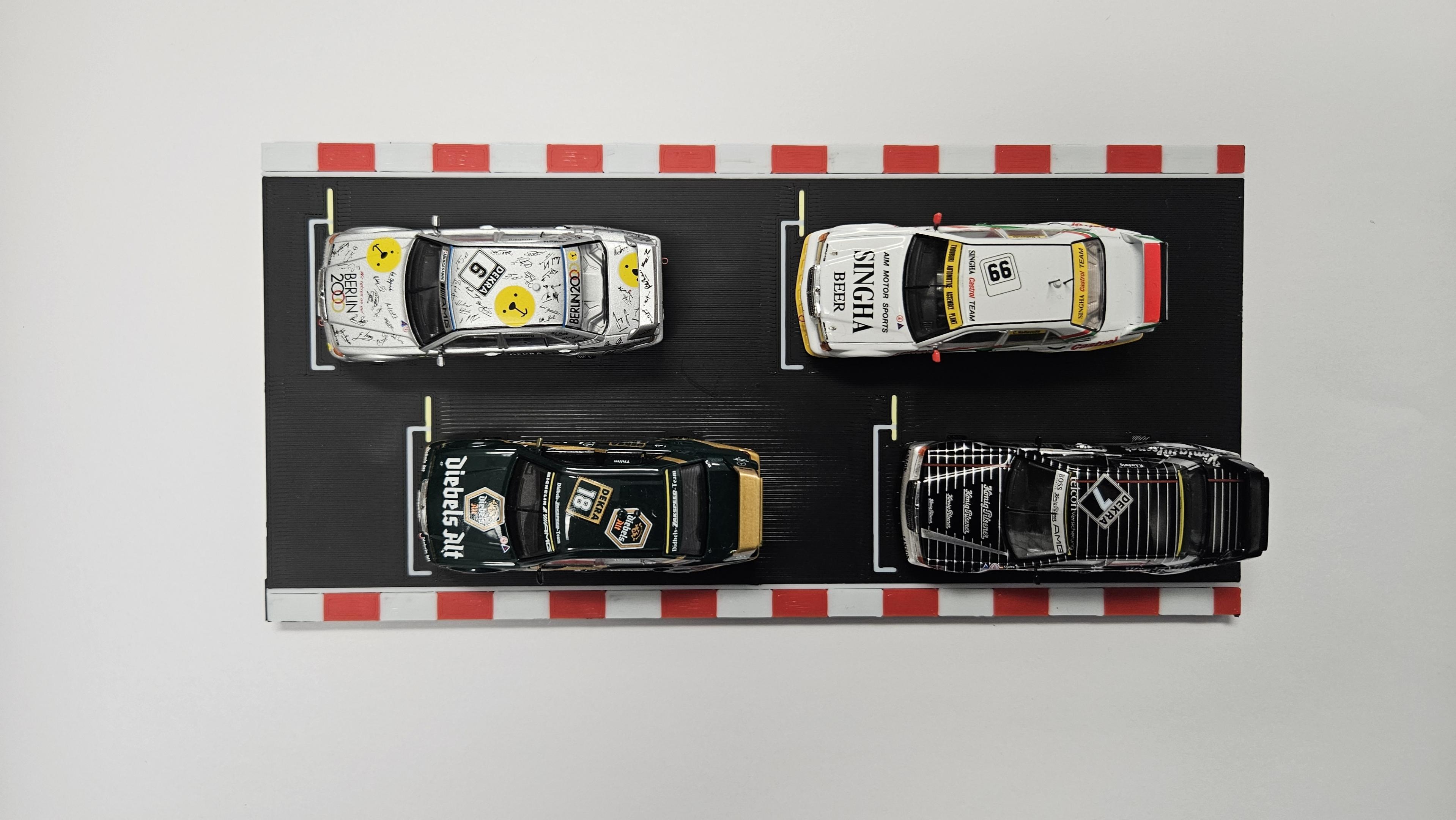 1/64 Scale Model Race Track Starting Grid - 4 Cars by Clint | Download ...