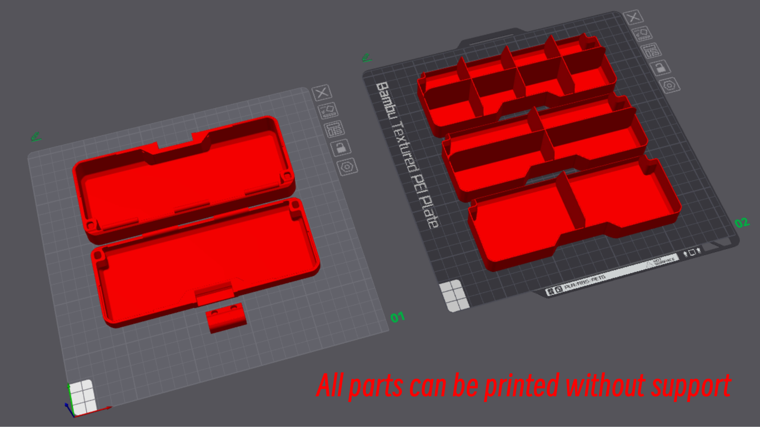 FlipSpring Case (180x80x40) by SSSR_SH | Download free STL model ...