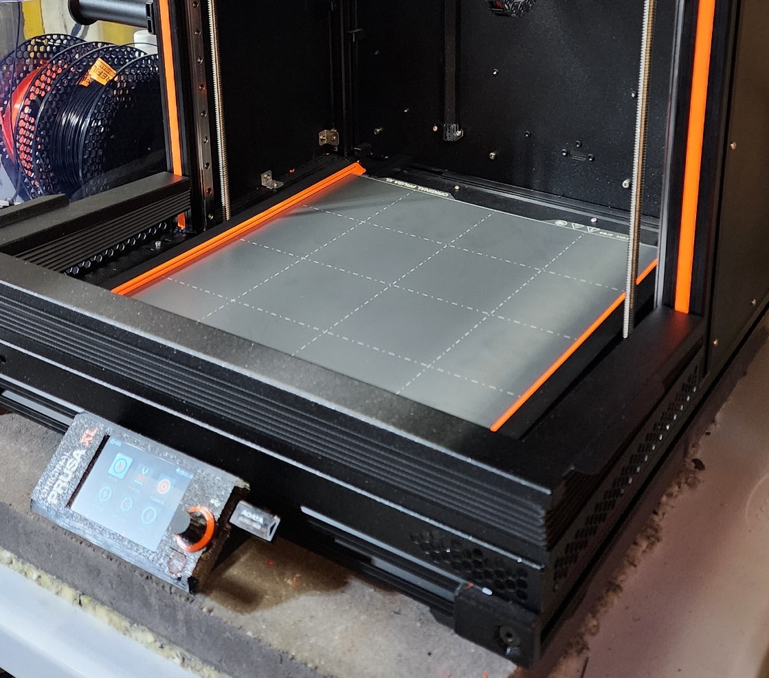Prusa XL Integrated Steel Sheet Rack for Enclosure | Print-In-Place! by ...