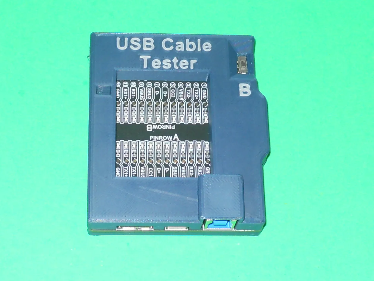 MRB063A USB Cable Checker Case by ctheroux | Download free STL model ...