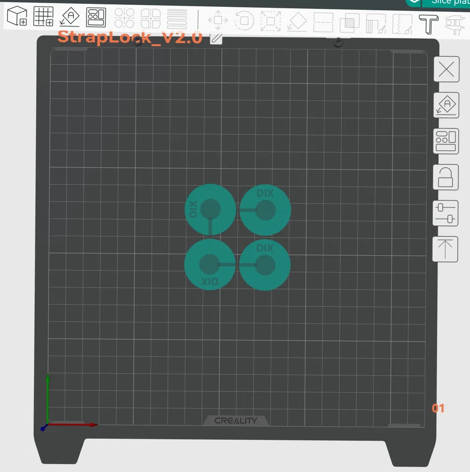Guitar Strap Lock by DixPrint | Download free STL model | Printables.com