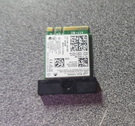 Lenovo M920z Wifi module screw plate by IG | Download free STL model ...