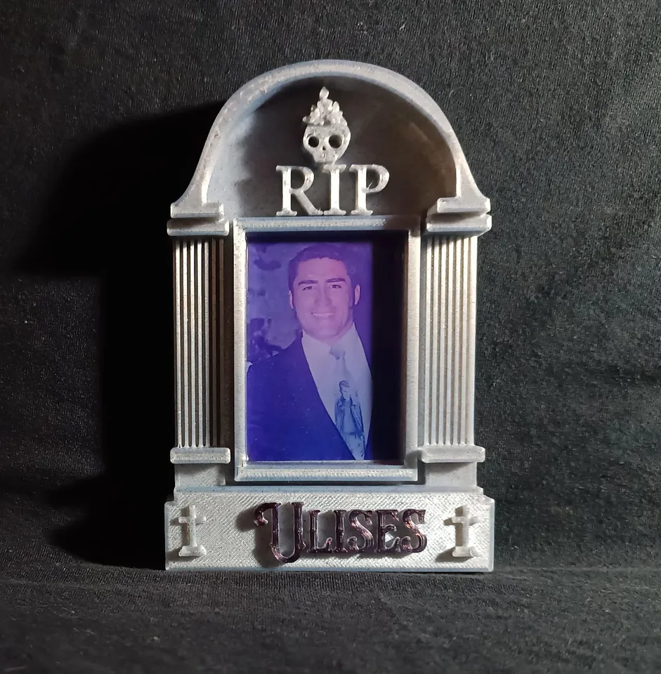 Lapida portarretratos by RonoaRuiz | Download free STL model ...