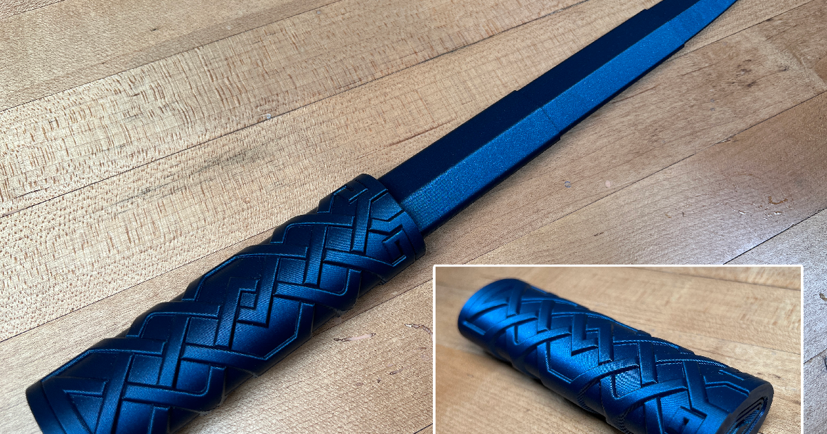 Collapsing Celtic Dagger by 3D Printing World | Download free STL model ...