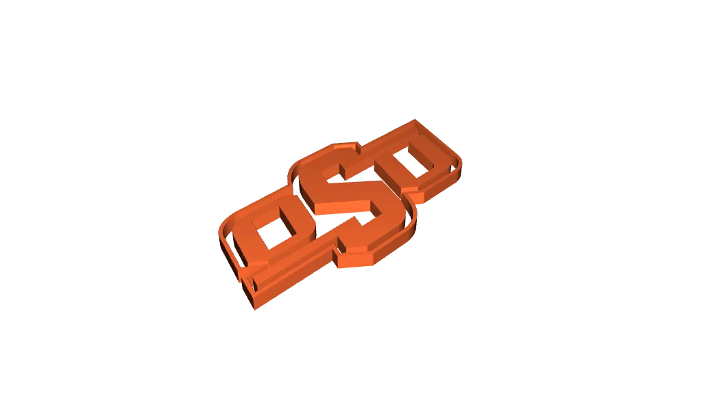 Oklahoma State Logo by cletus | Download free STL model | Printables.com