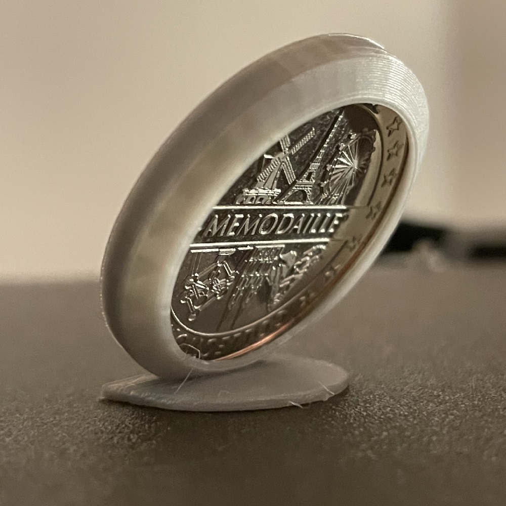 Coin Stand for Memodaille Collection Coins by codos | Download free STL ...