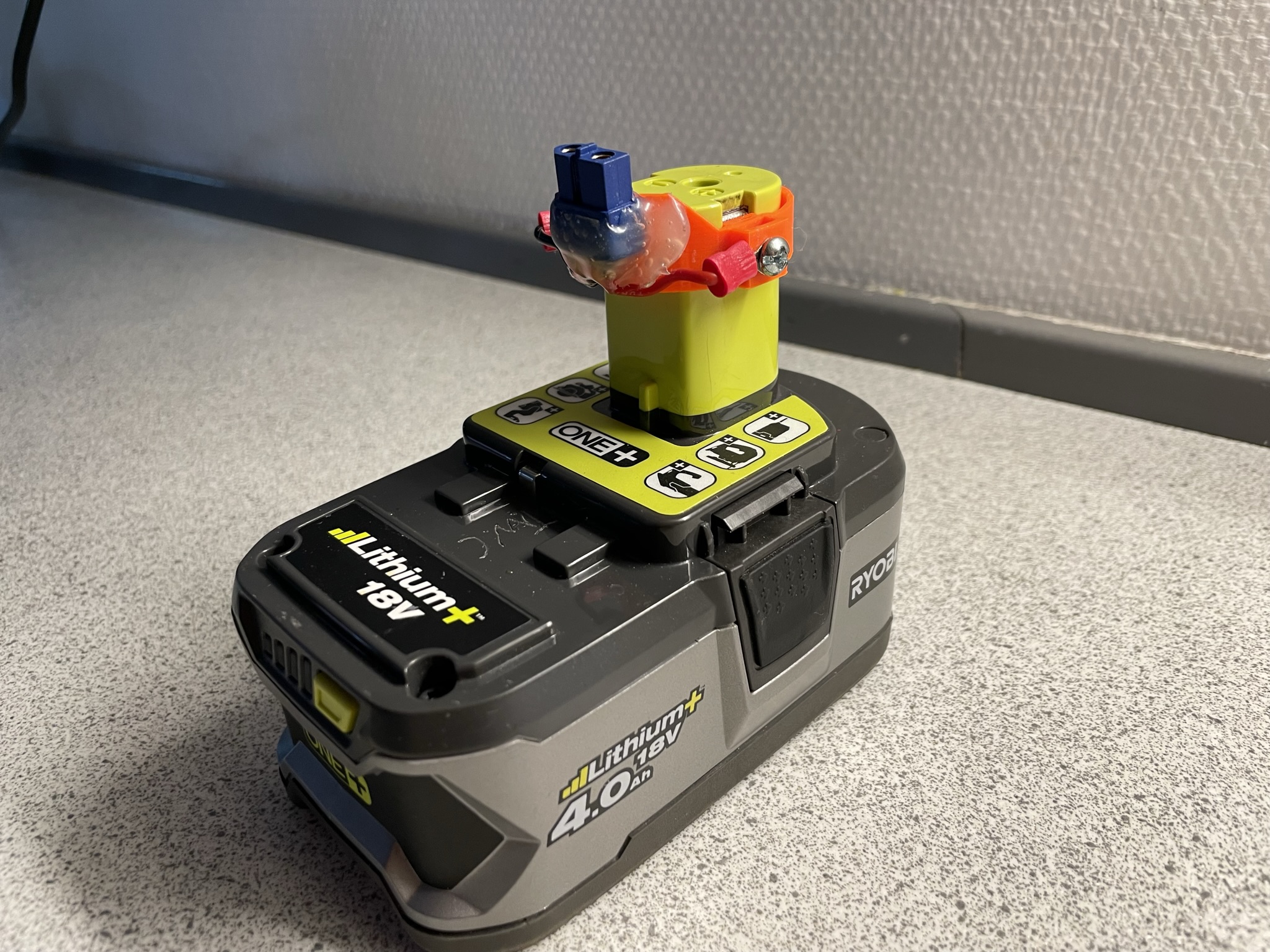 Ryobi power "thief" (slides on) - V2 by TC | Download free STL model ...