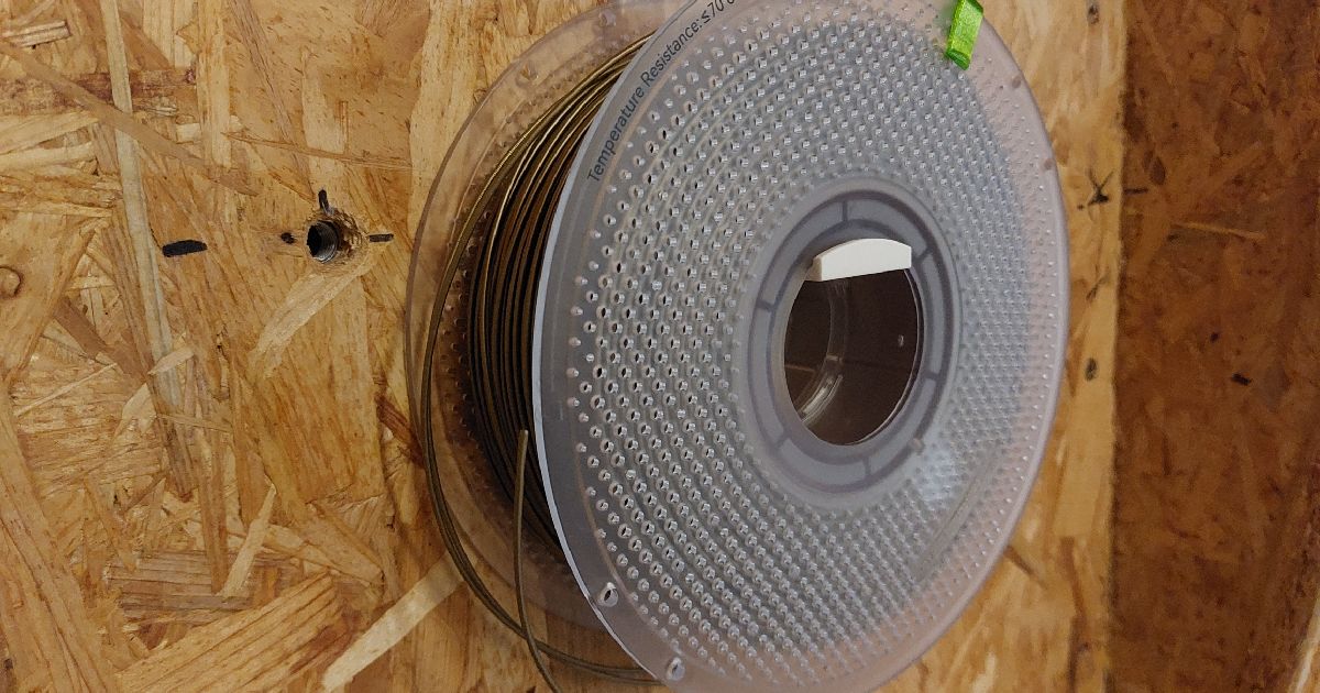 Bambu Lab spool wall hanger by Martin Hardi | Download free STL model ...