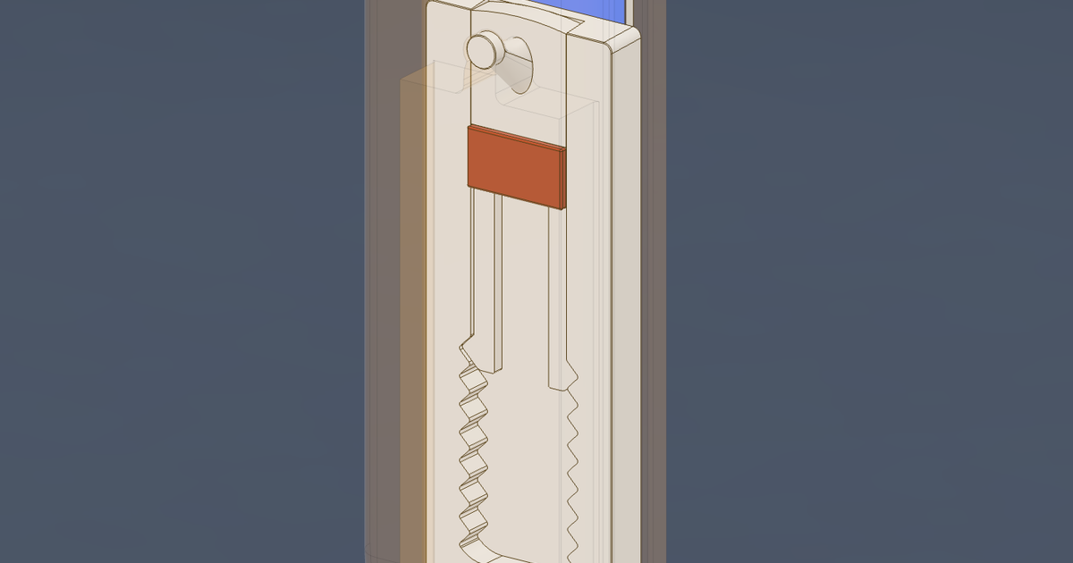 TESA Adhesive Nail Mount (1 Kg) by pixelwave | Download free STL model ...
