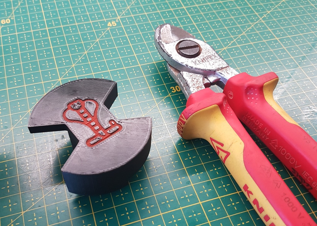 Cable shears stopper by peter.p13 | Download free STL model ...