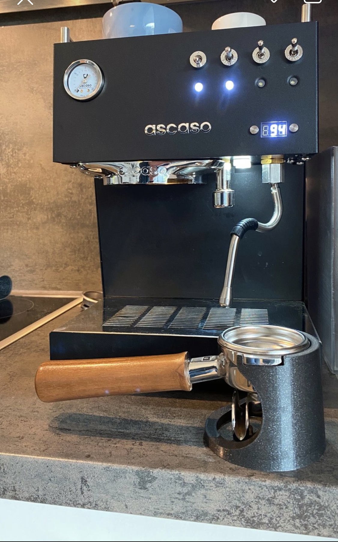 Portafilter Stand for Ascaso Steel Auto-Leveling by Dr.Daniel ...