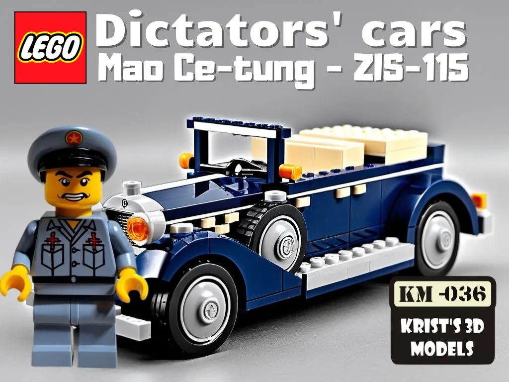 LEGO Mao Ce-tung - ZIS-115 by Mgr. Pavel Krist | Download free STL ...
