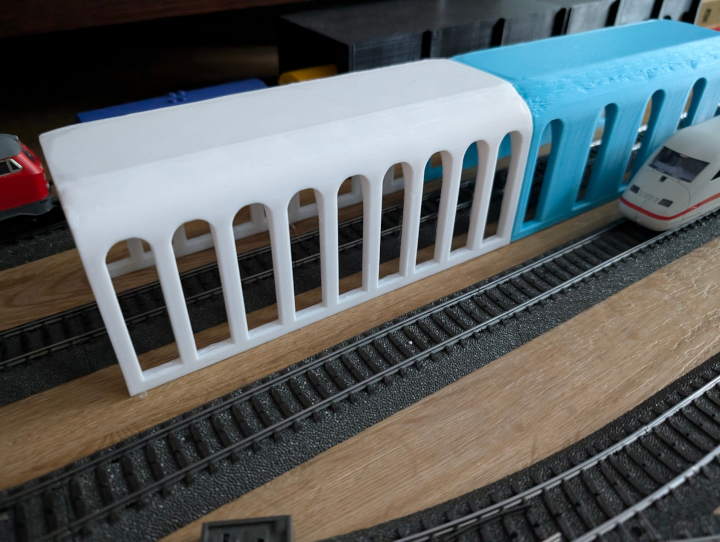 H0 Tunnel / Tunnel Wooden Rails like Brio/Ikea 1:87 par SJM ...