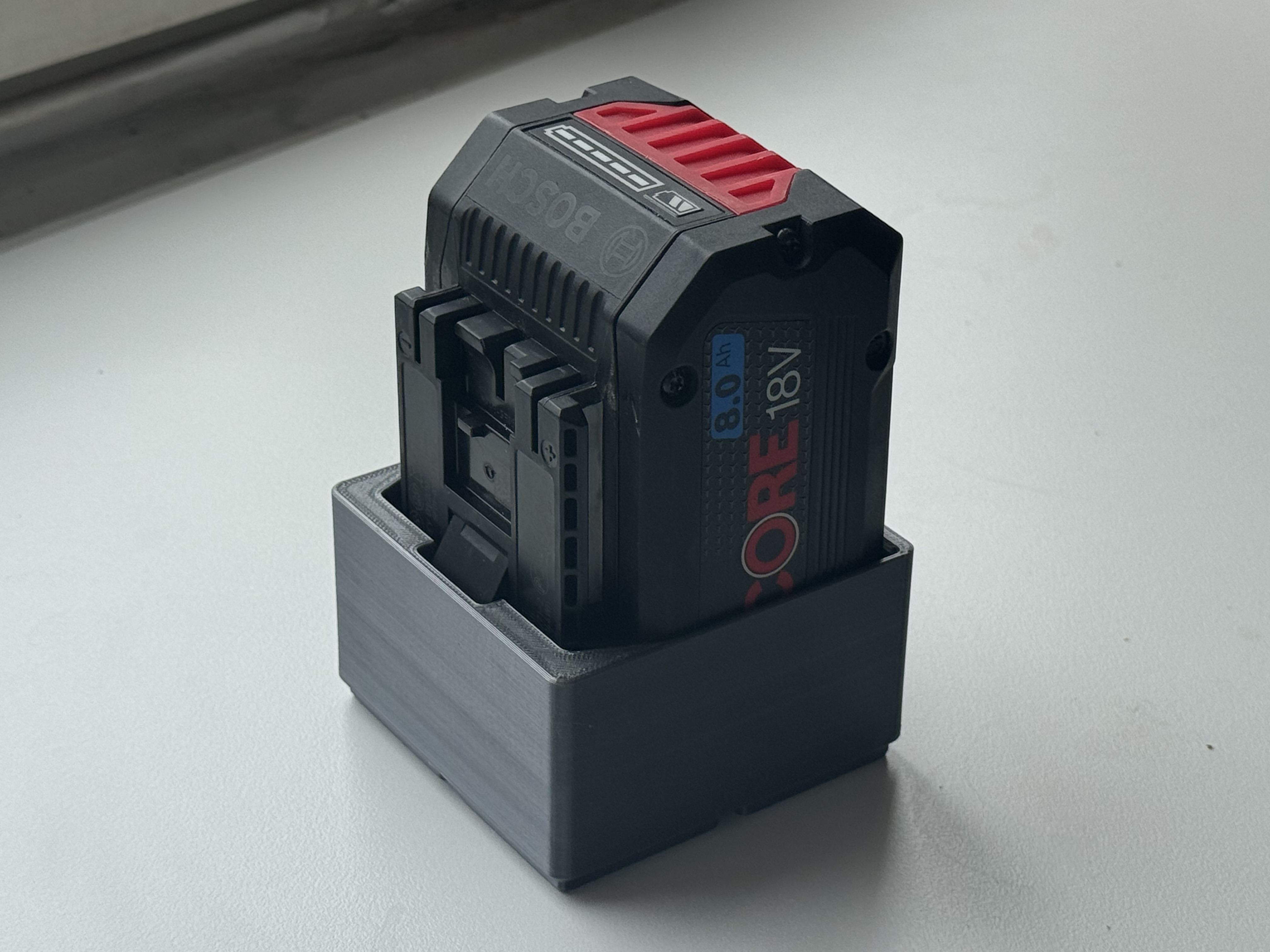 Gridfinity BOSCH ProCore 18V 8Ah battery holder by woelpi | Download ...