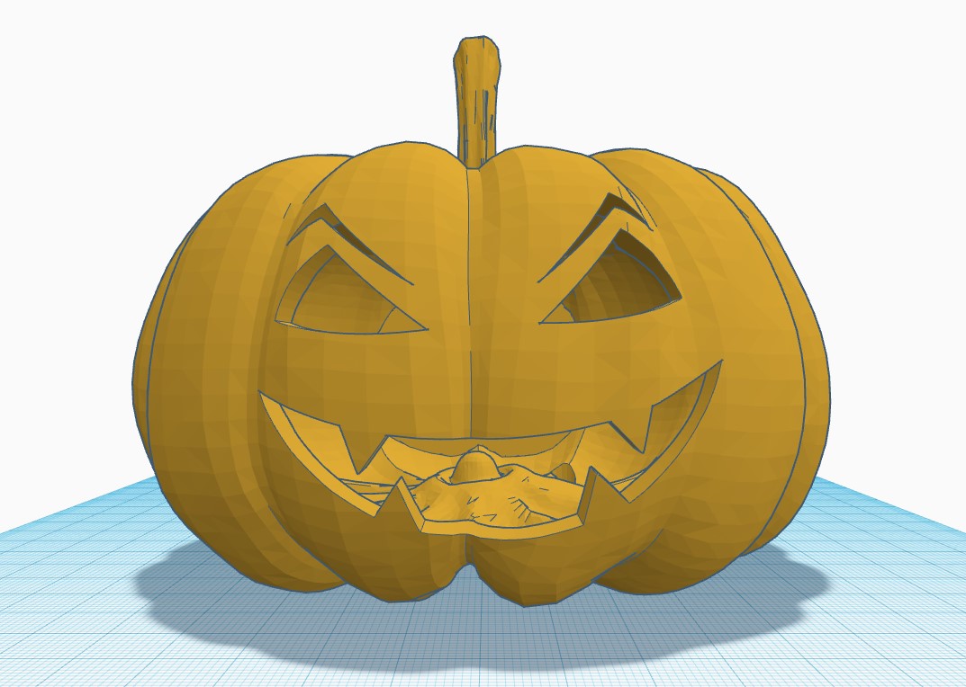 Halloween pumpkin by orangepiweb | Download free STL model | Printables.com