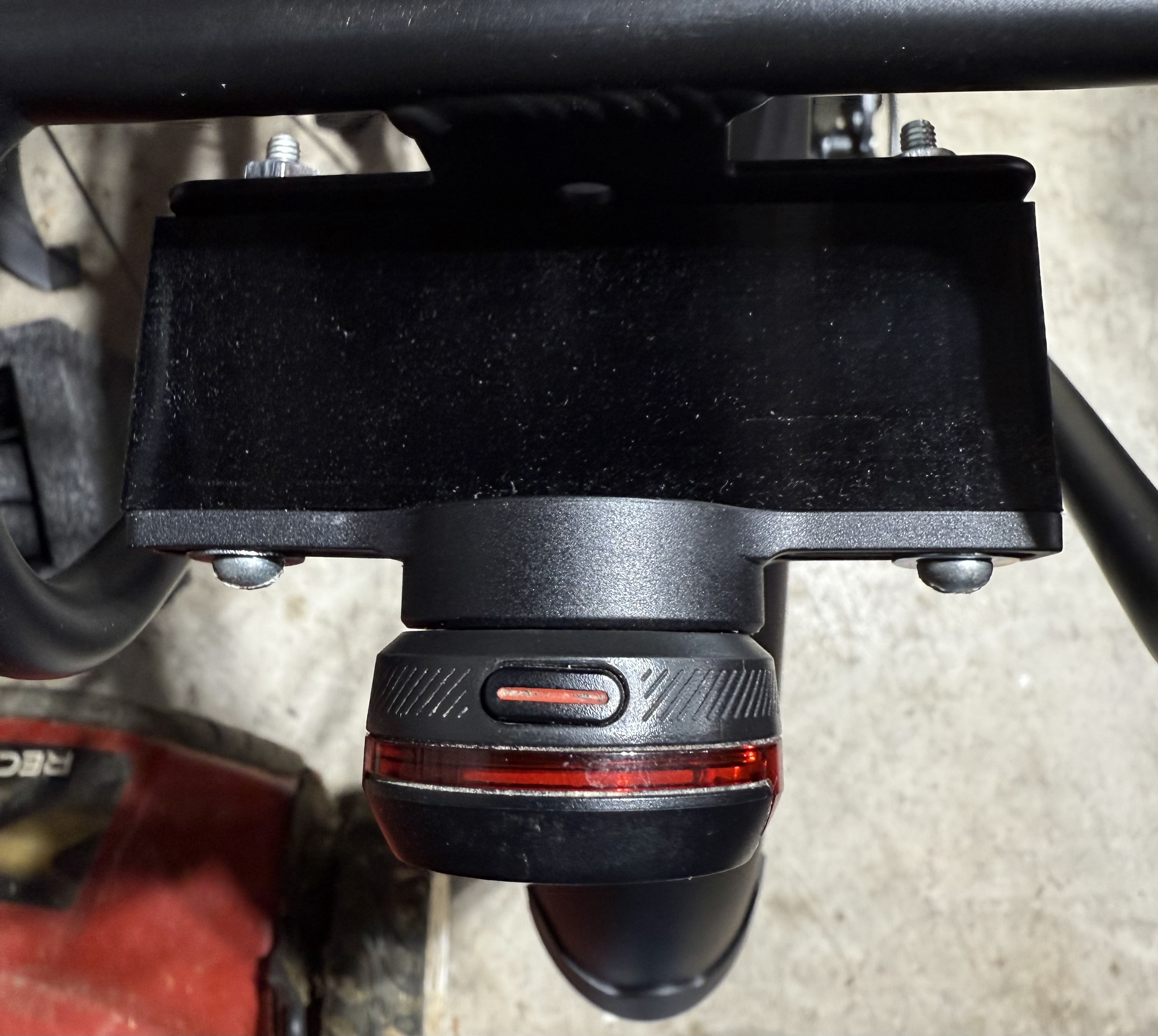 Cargo Rack Mount Spacer for Garmin Varia Radar by Fangoh | Download ...