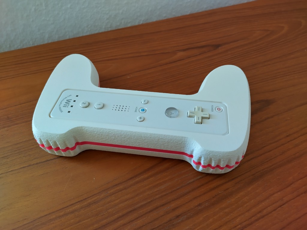 Wii Remote gamepad grip by NotSure | Download free STL model ...