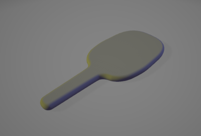 Pickleball Racket by Anubhab Kalita | Download free STL model ...