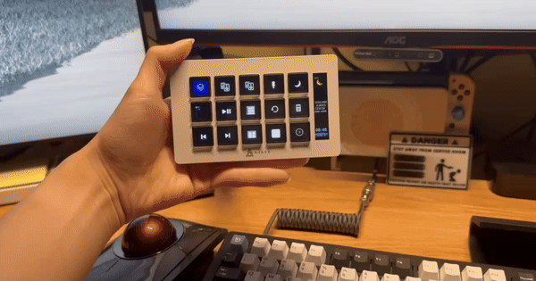 Stream deck-like device ball head mount por mangoDB | Descargar modelo ...