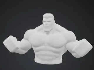 The Incredible Hulk Roar by ofer feldman | Download free STL model ...