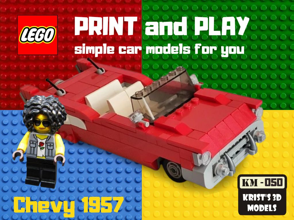 LEGO Chevy 1957 convertible par Mgr. Pavel Krist | Téléchargez ...