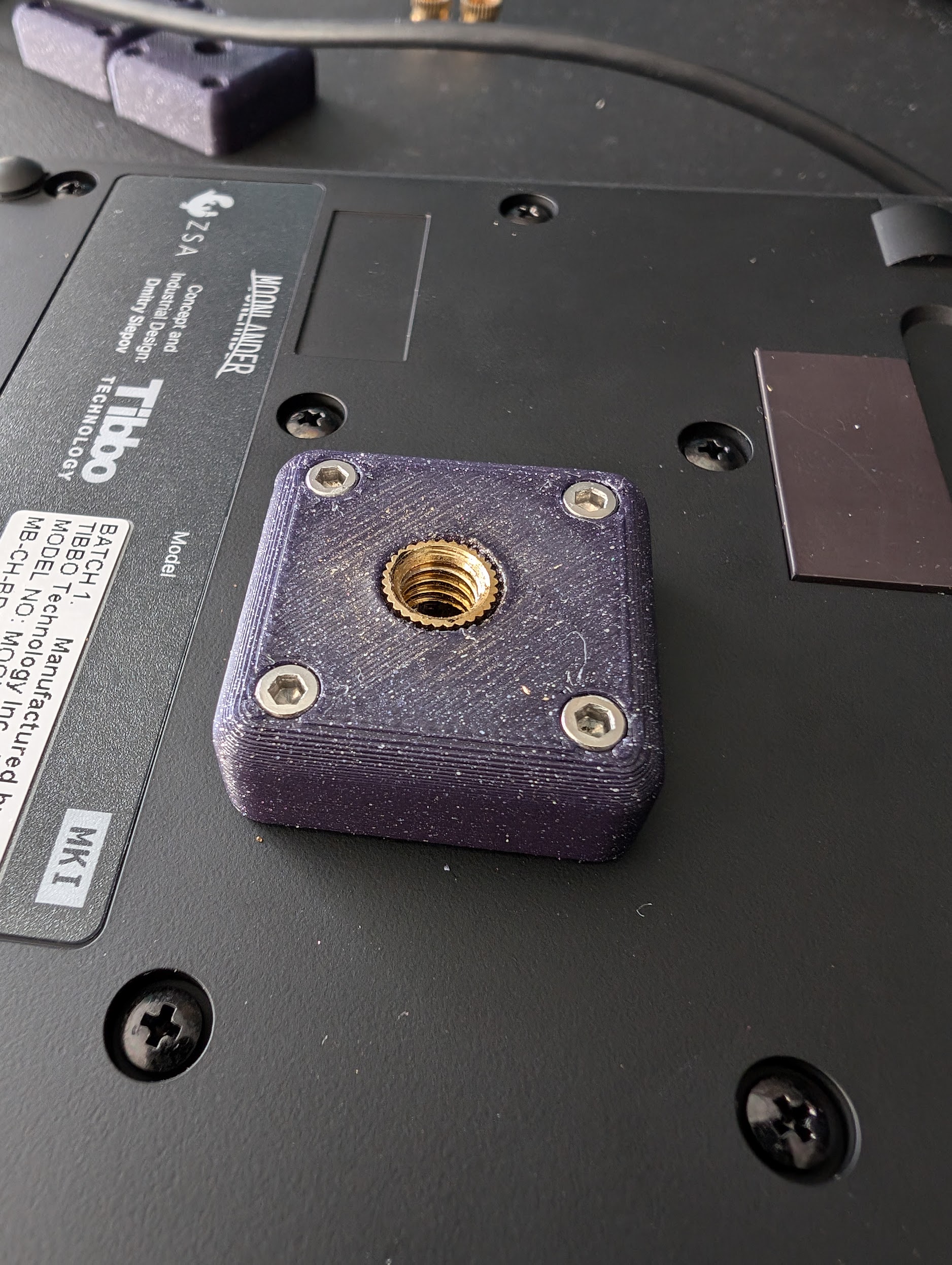 Moonlander to Tripod mount - Threaded insert edition by James Considine ...