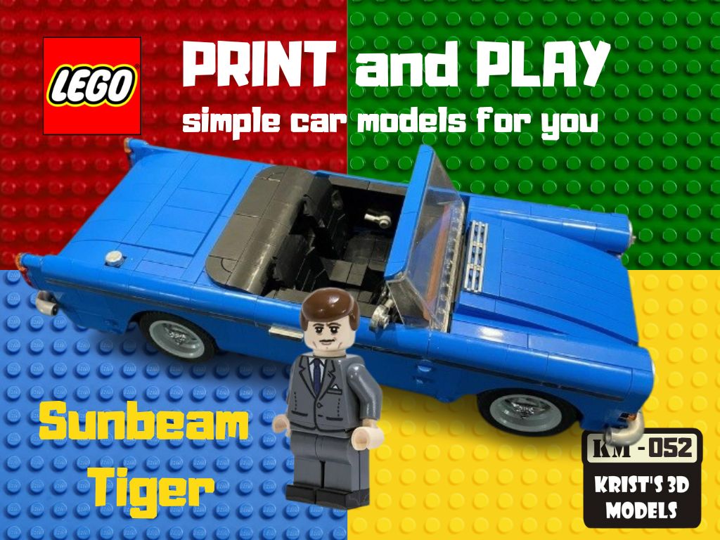 LEGO Sunbeam Tiger by Mgr. Pavel Krist | Download free STL model ...