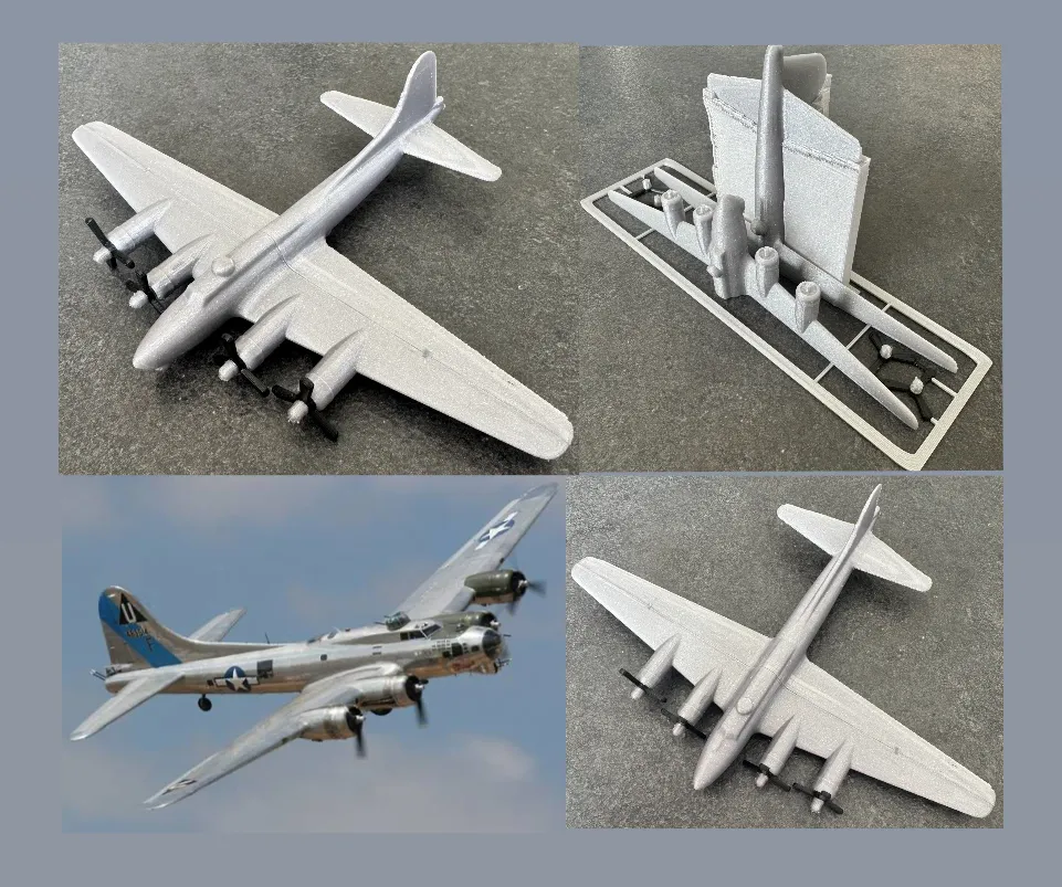 Boeing B-17 kit card by MM | Download free STL model | Printables.com