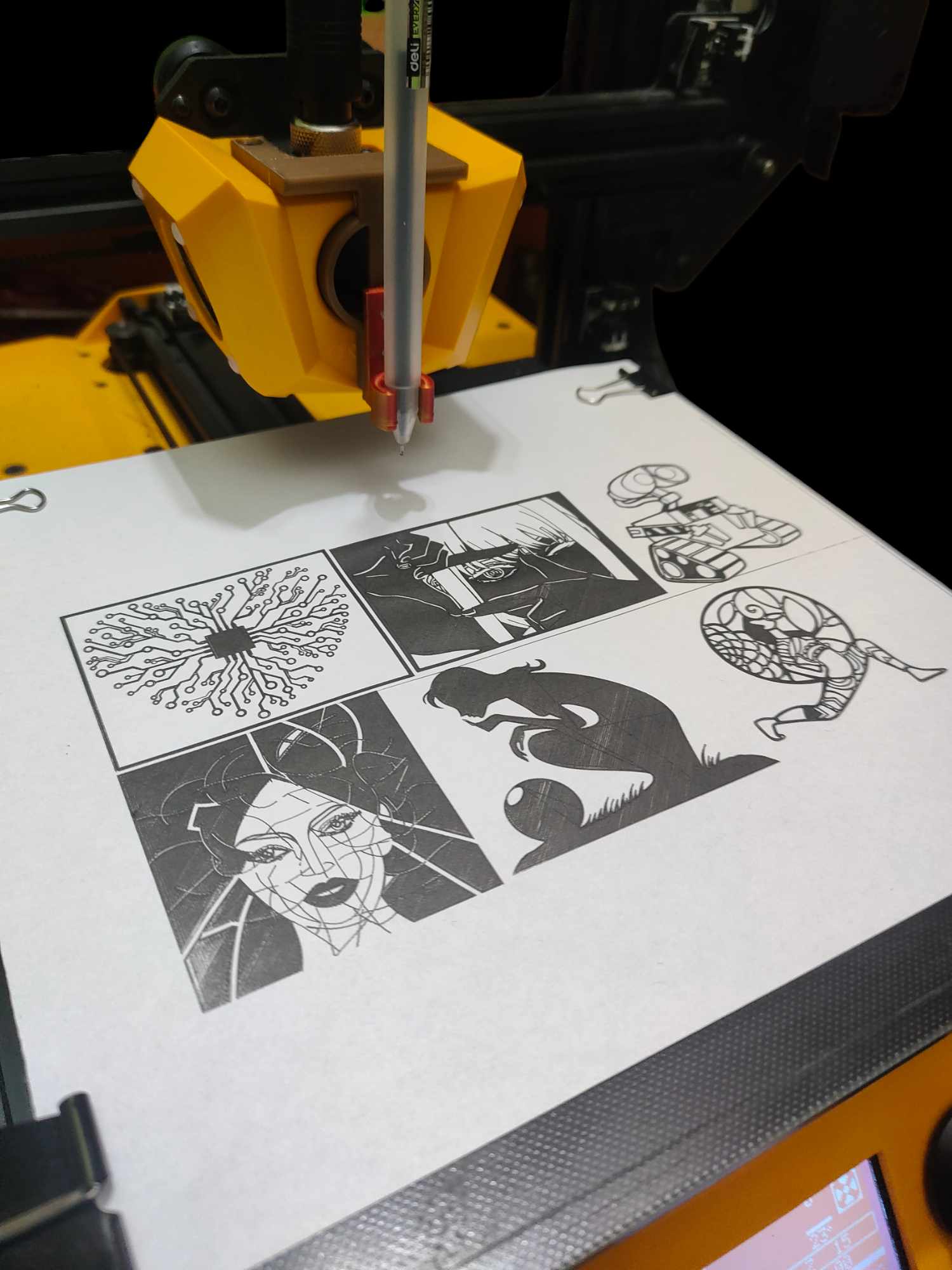 screw-on pen holder by Grześ Śliwak | Download free STL model ...