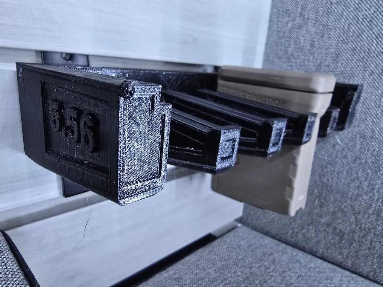 PMag Rack for Slat wall by ToyBear | Download free STL model ...