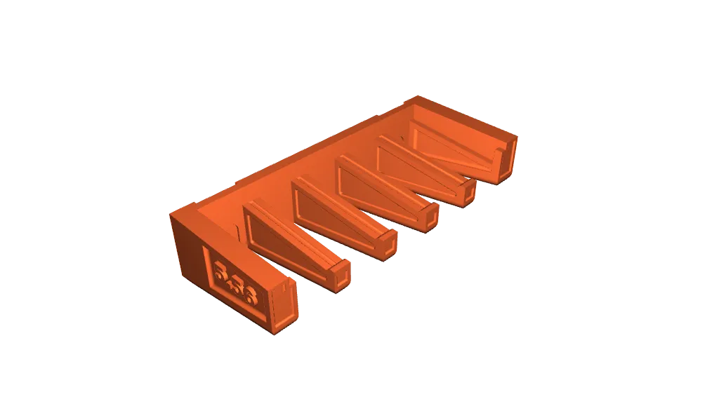 PMag Rack for Slat wall by ToyBear | Download free STL model ...