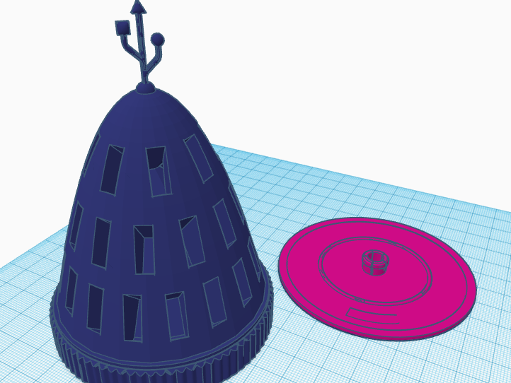 USB drive carousel by Medium_John | Download free STL model ...