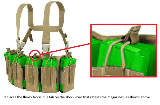 Bungee Tab Magazine Shock Cord Retention Aid by Paul M | Download free ...