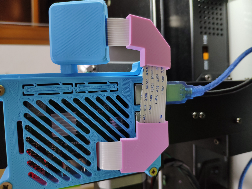 RPi Cam Cable Angle Adapter by darkhemd | Download free STL model ...