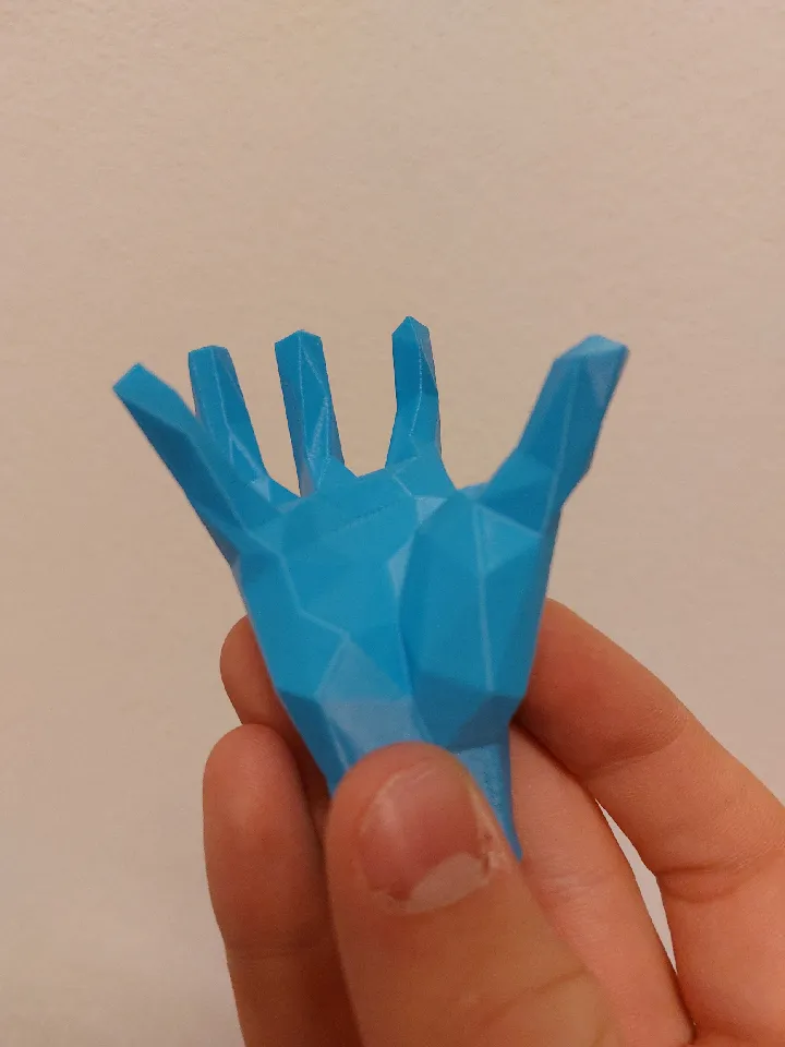 low poly hand by dark_phoenix | Download free STL model | Printables.com