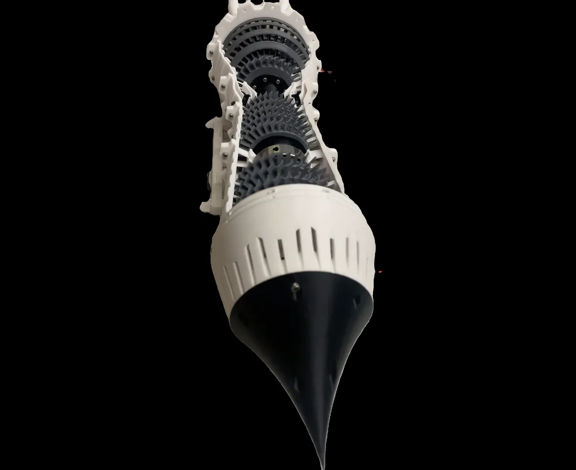 Motorised 3D Printable TurboJet Engine by DopeThings! | Download free ...