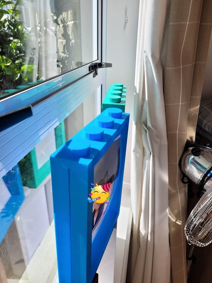 Lego Picture Frame (Stackable) by SJWH | Download free STL model ...
