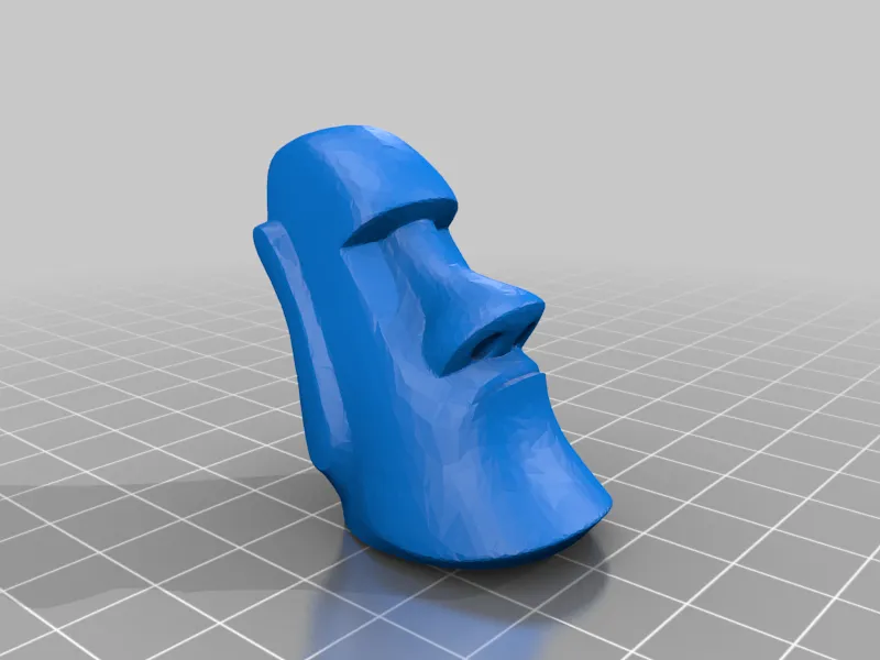 Moai toothpaste vomit by SJWH | Download free STL model | Printables.com