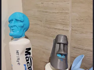 handsome toothpaste vomit by SJWH | Download free STL model ...