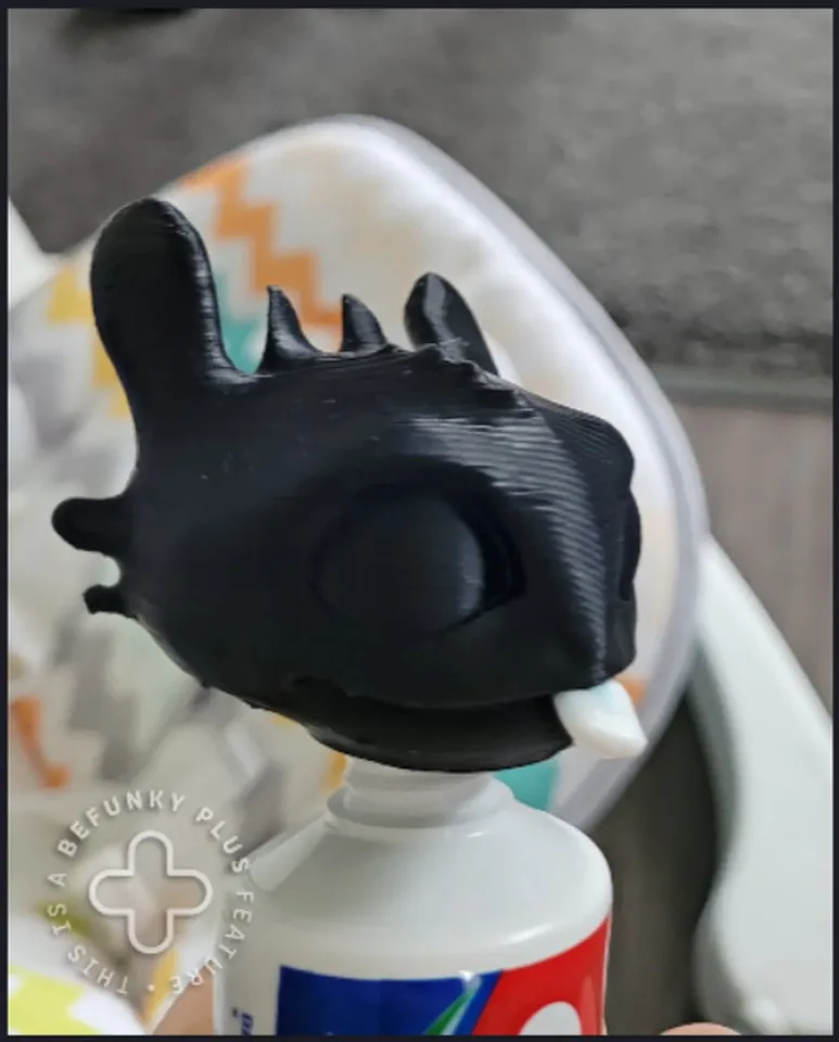 Toothless toothpaste vomit by SJWH | Download free STL model ...