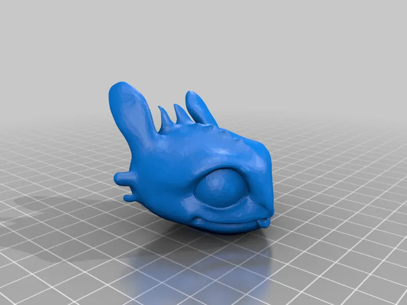 Toothless toothpaste vomit by SJWH | Download free STL model ...